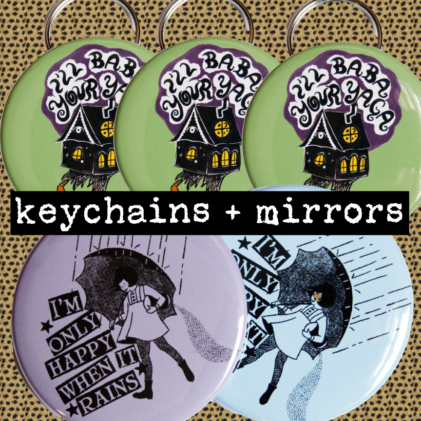 Mirrors + Keychains – Midge Blitz