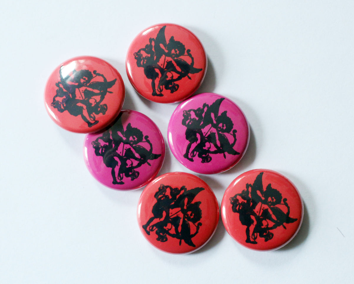 Vintage Cupid One Inch Button – Midge Blitz