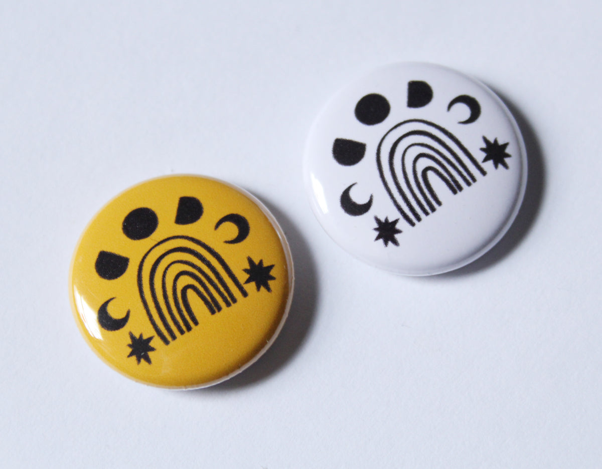 Golden Hour One Inch Button – Midge Blitz